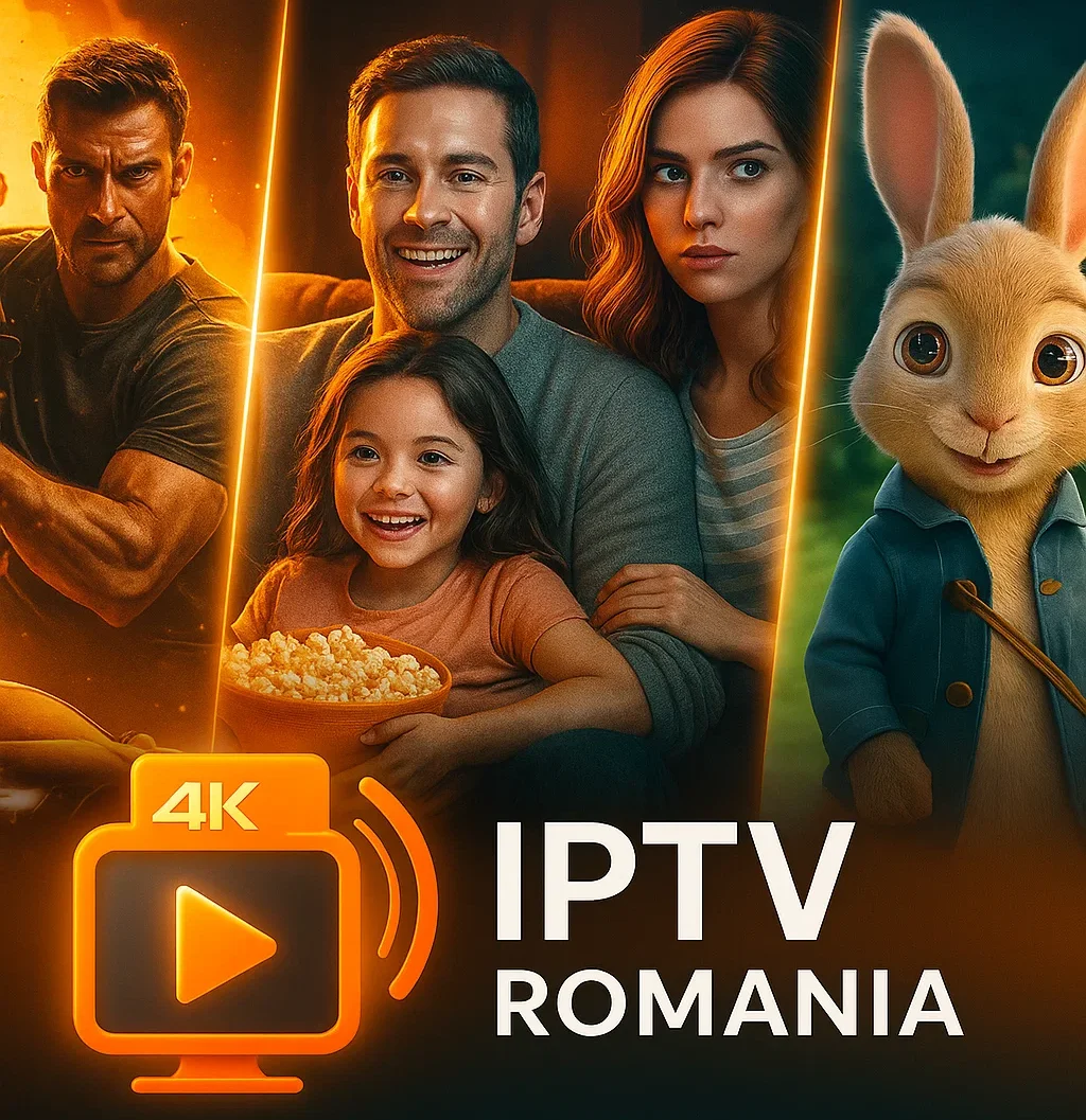 IPTV Romania in Germany – 4K UHD IPTV Abo für Rumänen 2025
